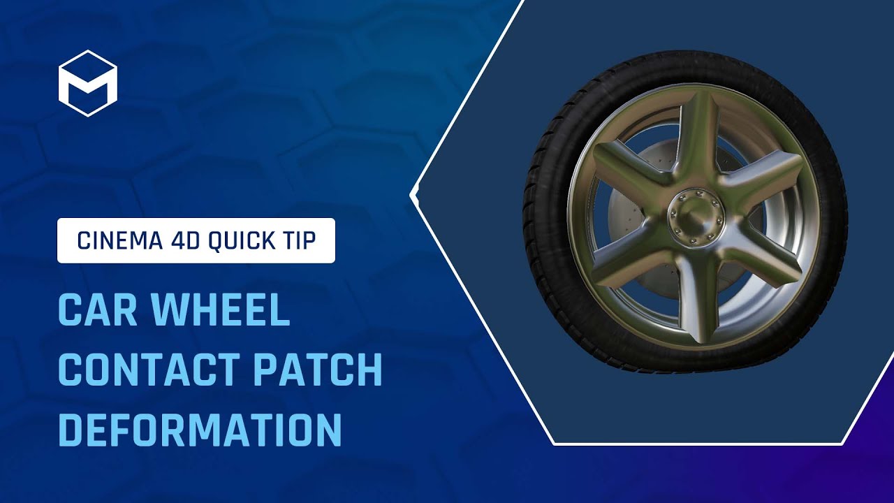 #C4DQuickTip 172: Car Wheel Contact Patch Deformation in Cinema 4D ...