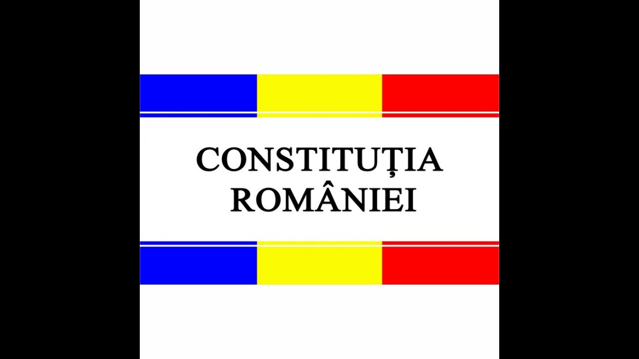 Constitutia Romaniei 1991 partea nr 1 - YouTube