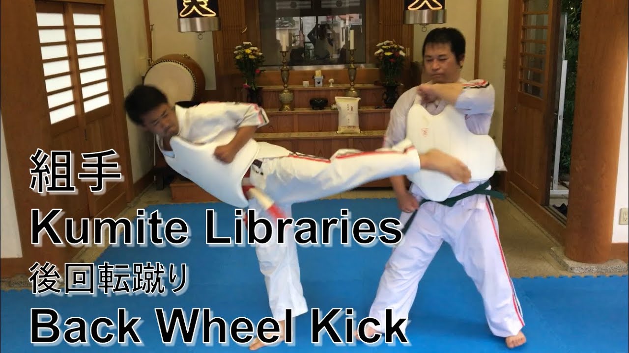 後ろ回転蹴り Back Wheel Kick - YouTube