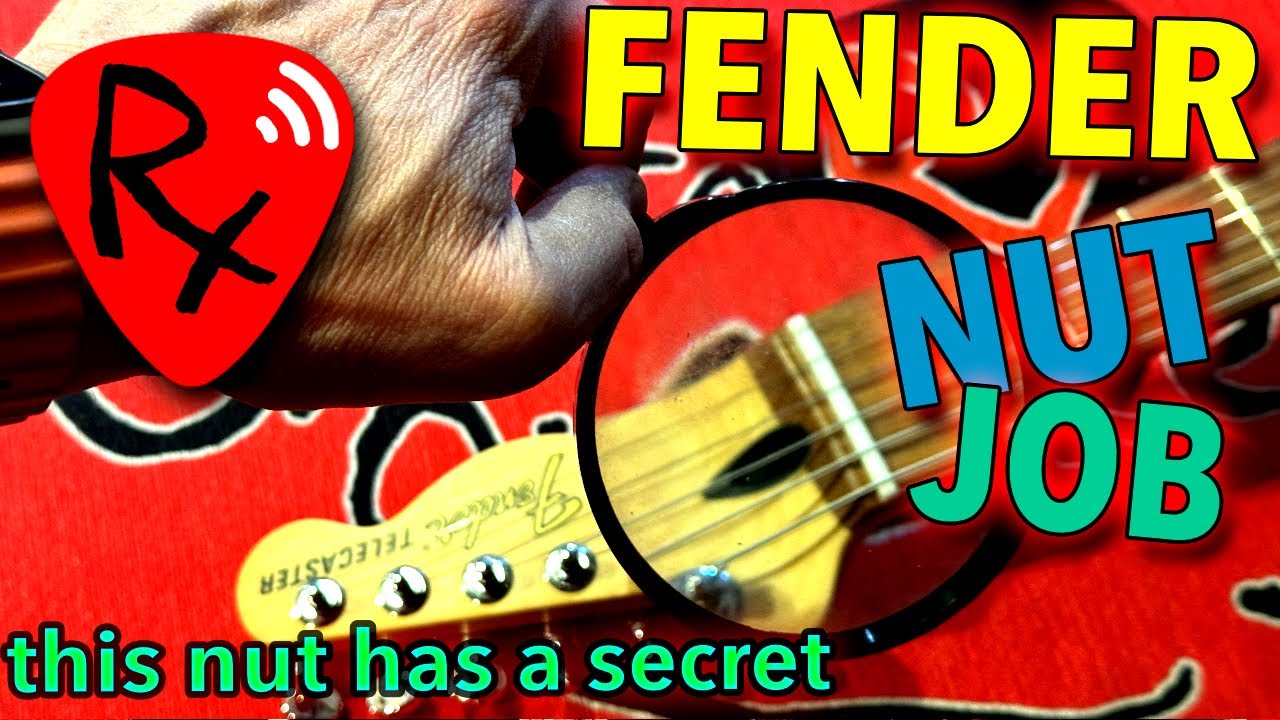 Fender Player Plus Nashville Telecaster Review & Nut Repair - fret ...