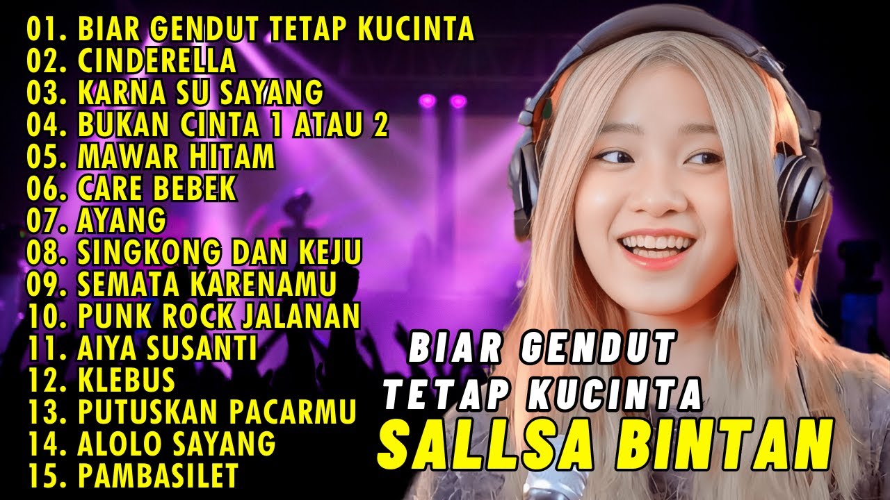 SALLSA BINTAN | BIAR GENDUT TETAP KUCINTA| CINDERELLA | LAGU SKA REGGAE ...