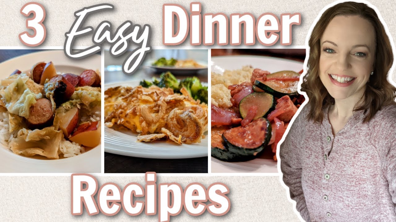 EASY DINNER IDEAS | WINNER DINNERS | DINNER INSPIRATION | NO. 116 - YouTube