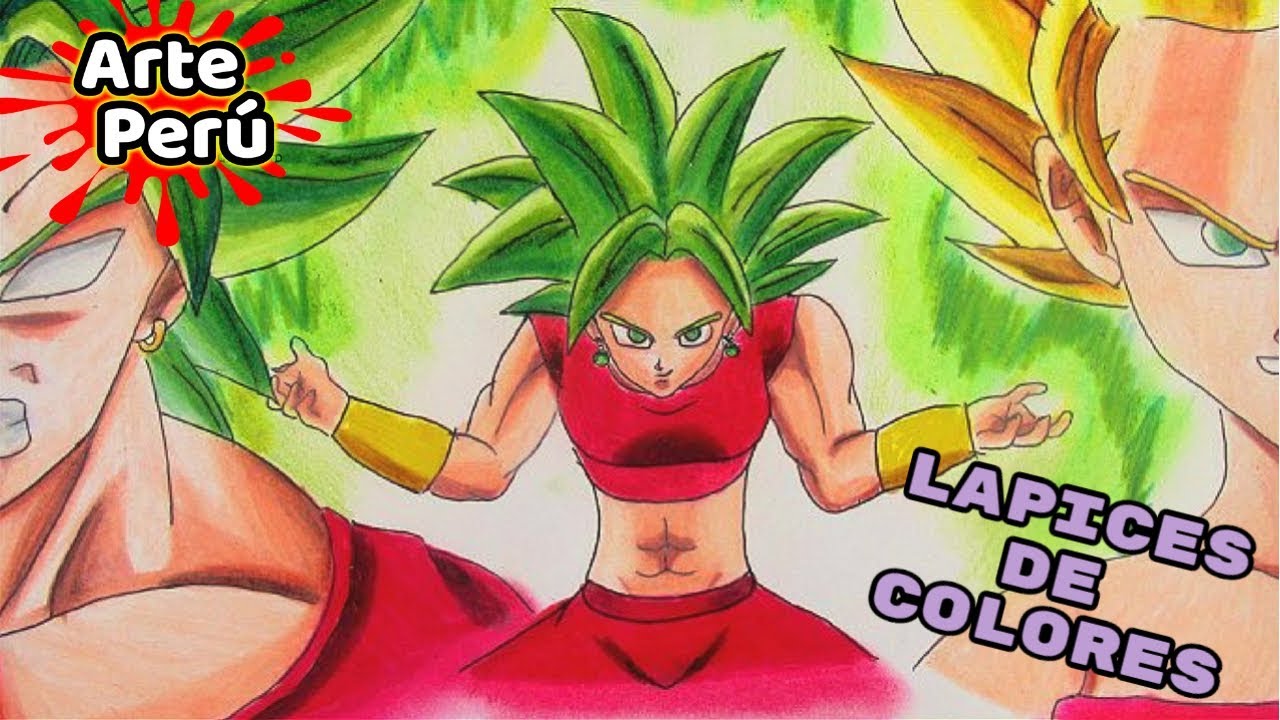 Como Dibujar a Kefla/ How To Draw Kefla/ Dragon Ball Super - YouTube
