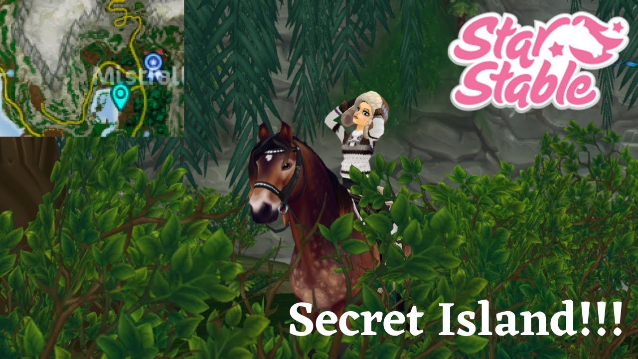 How to get to a secret Island in Mistfall! 😱 || Star Stable Online ...