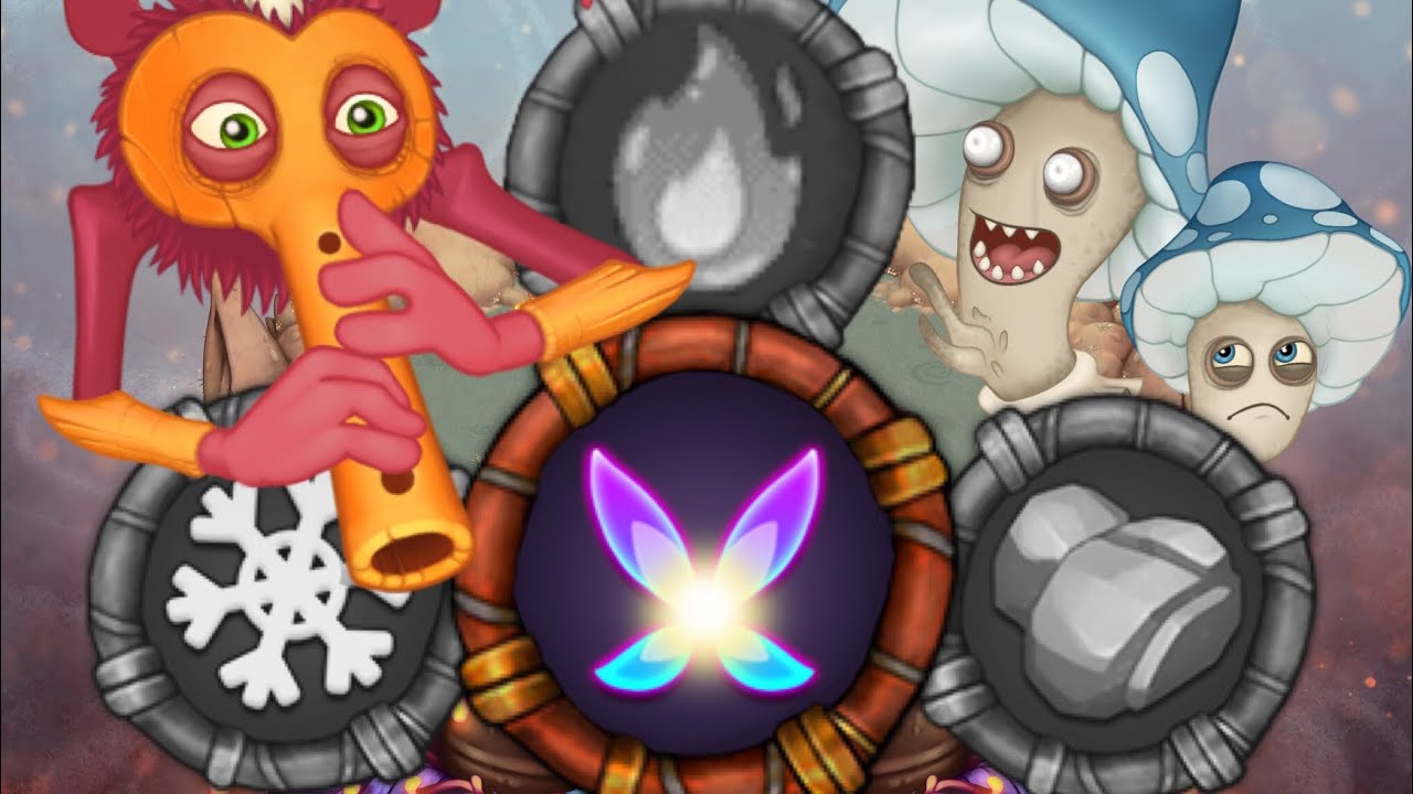 Faerie Island But Only Monsters With The Faerie Element | My Singing ...