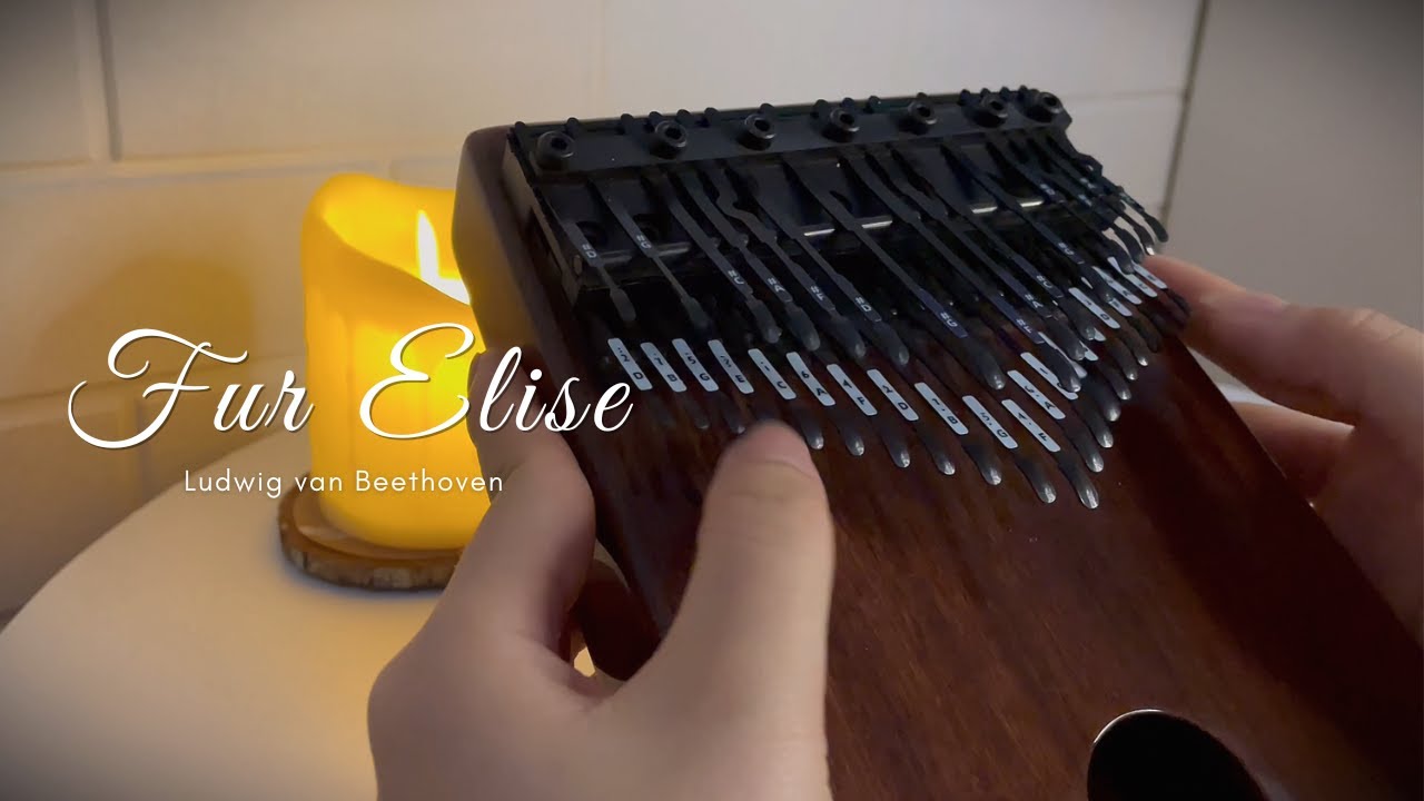 Für Elise - Beethoven | Kalimba Cover with 36-Key Moozica Kalimba - YouTube