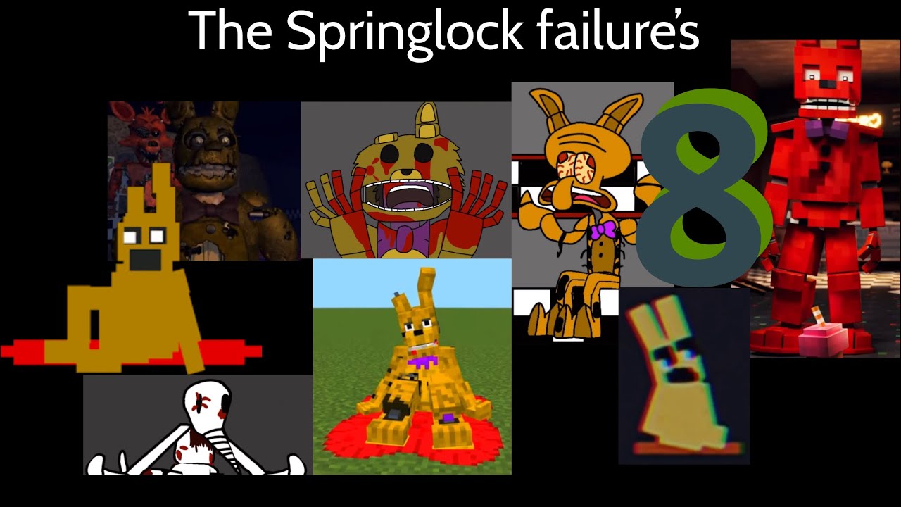 Every Springlock Failure (Part 8) (Fnaf compilation) - YouTube