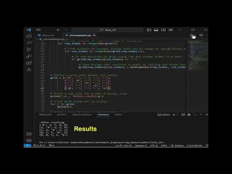Minesweeper Code Revealed! Python Implementation 🚀 Classes, Functions - YouTube