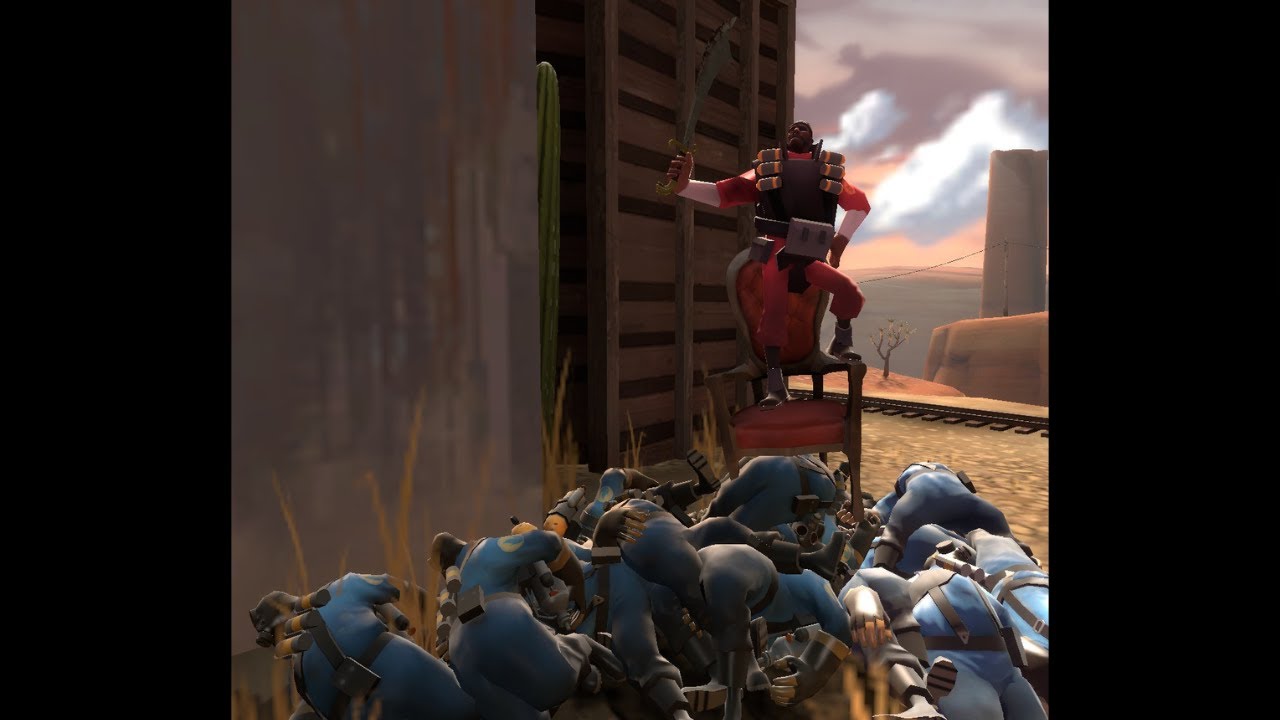 [TF2] How to counter Pyro (As Demoknight) (Real) - YouTube