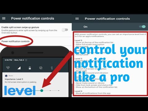 How to enable Power Notification Control on Android (secret setting ...