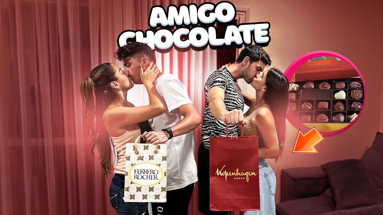 AMIGO SECRETO SÓ COM CHOCOLATE!! - YouTube