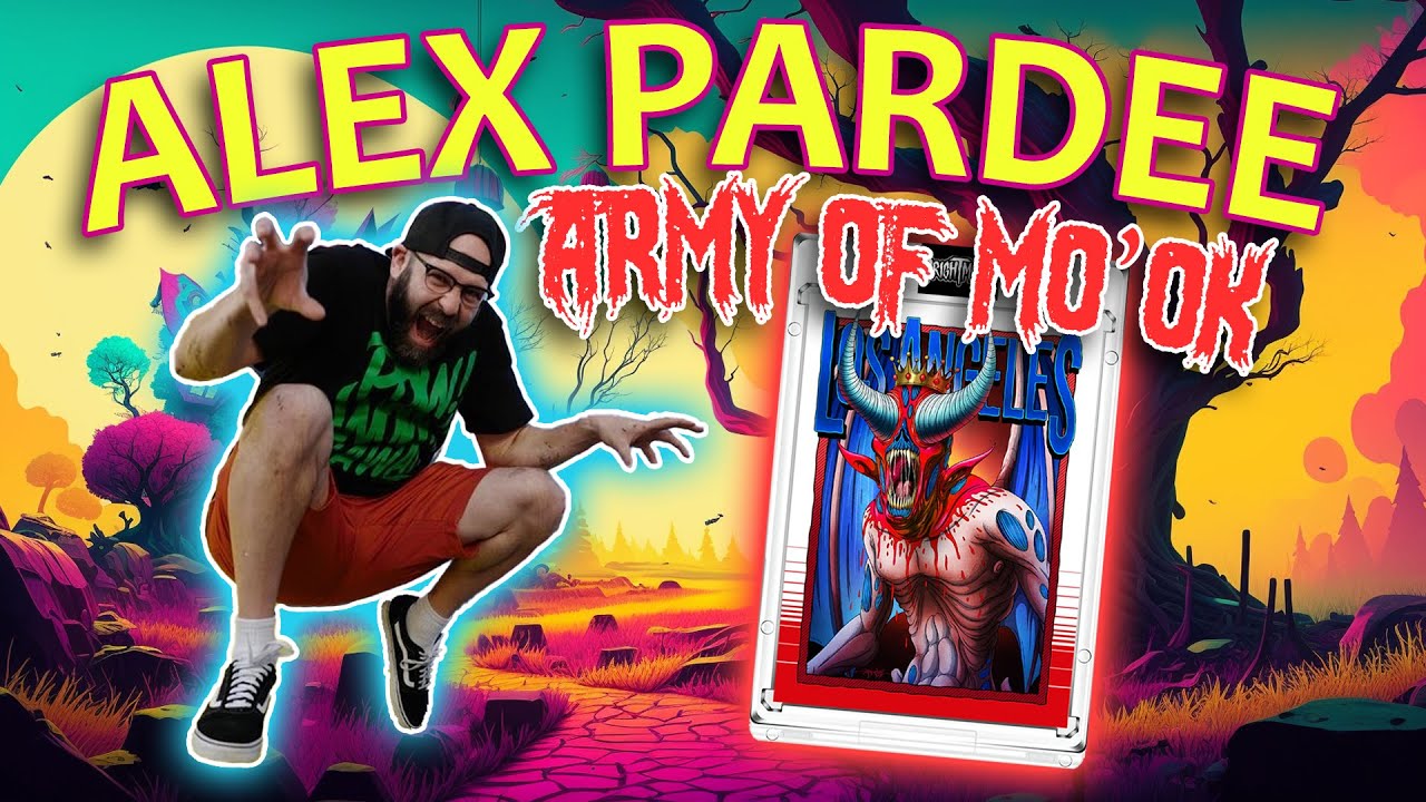Alex Pardee ARMY OF MO'OK Variantz Card Unboxing! - YouTube