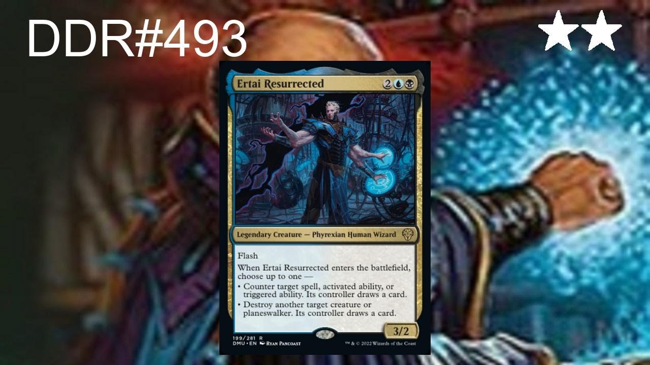 DDR#493 - Can Ertai's Ability Counter Itself? - YouTube