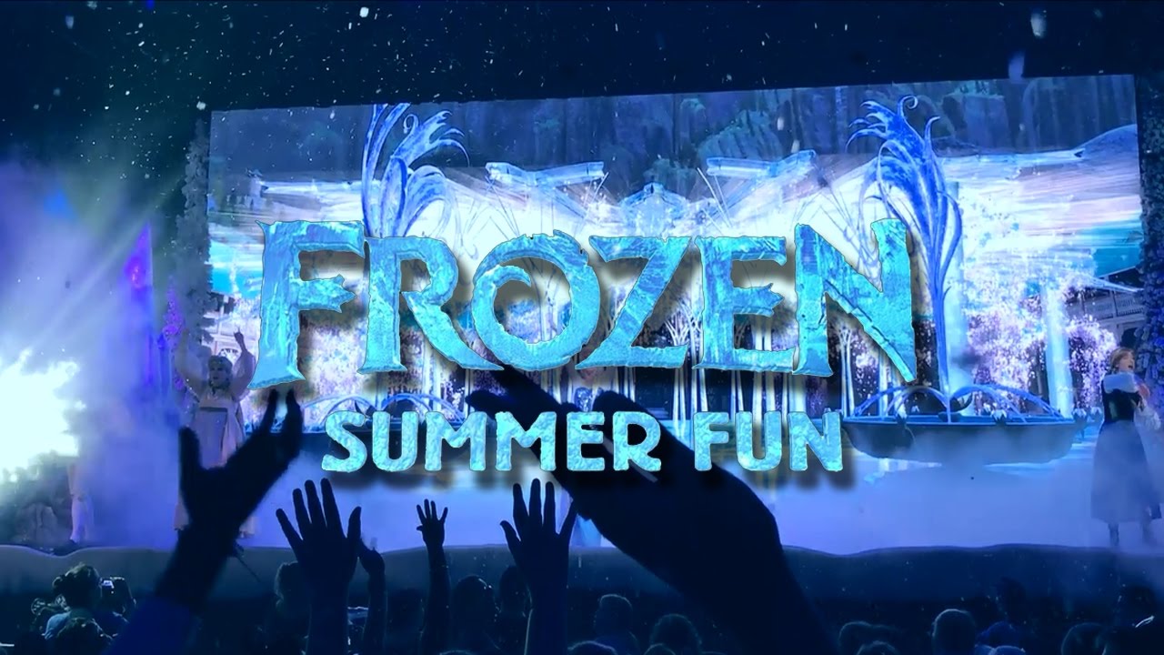 FROZEN SUMMER FUN! at Disney's Hollywood Studios - YouTube