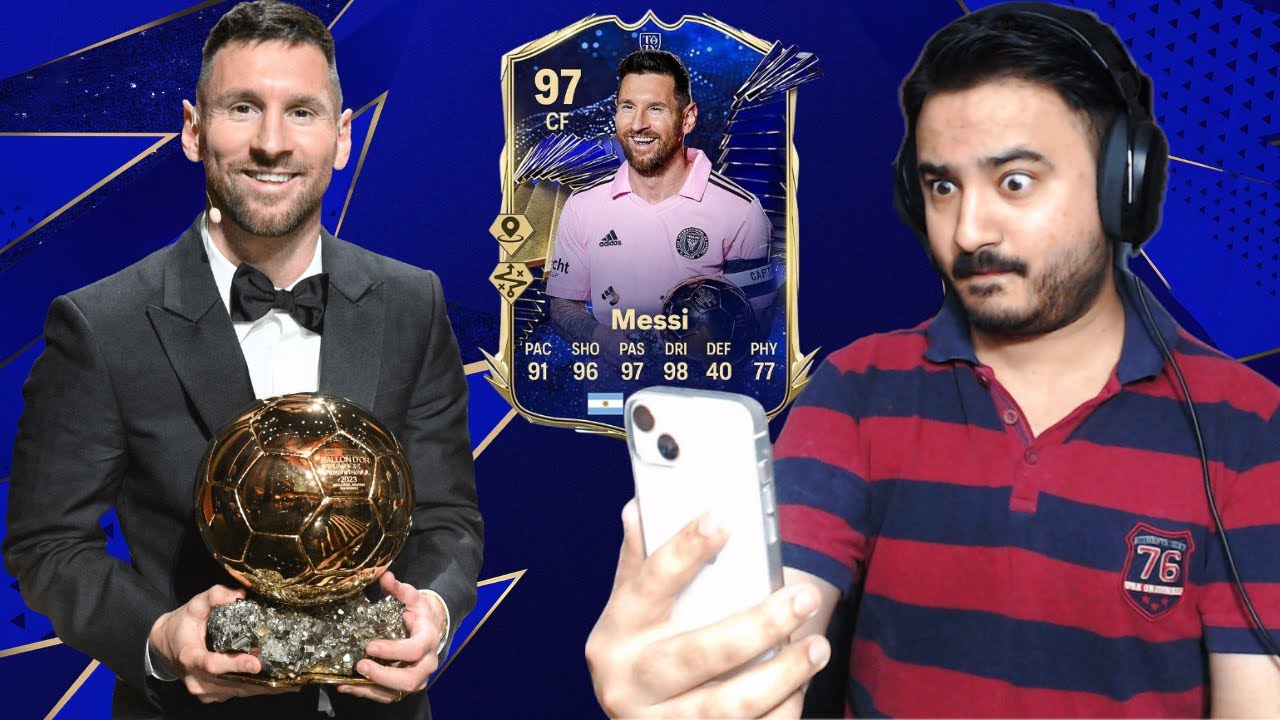 When You Use TOTY Messi In EAFC 24 Ultimate Team! - YouTube