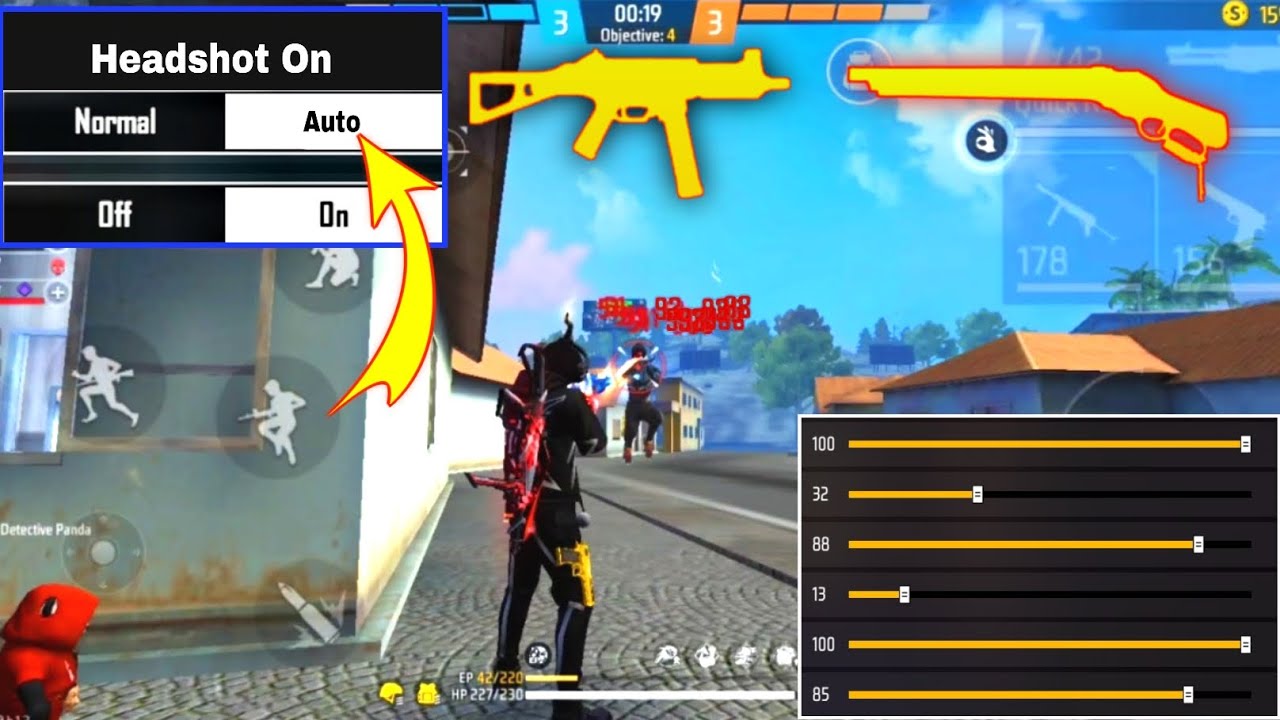 Secret Pro Settings 100% Working 😱 | Auto Headshot Setting in Free Fire | Headshot Setting - YouTube