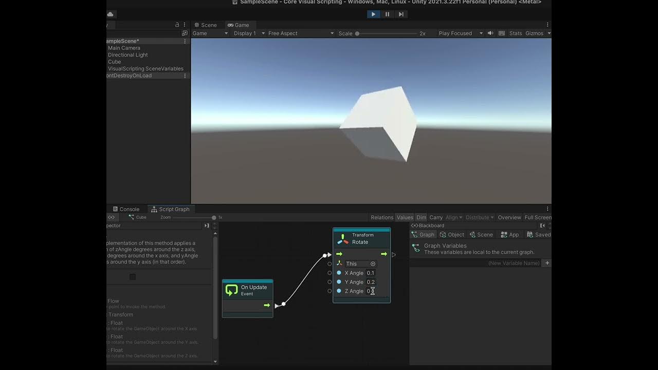 Unity Visual Scripting - YouTube