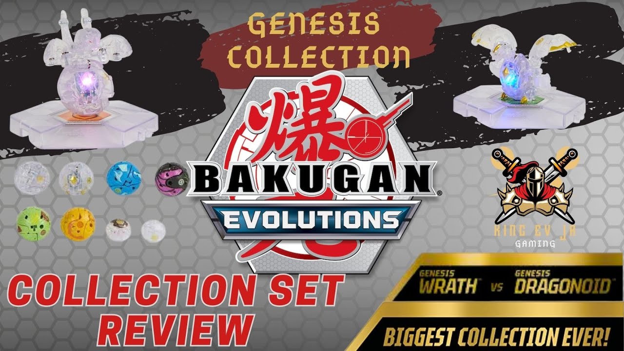 BAKUGAN Evolutions, Genesis Collection Pack Review, Includes NEW Light ...