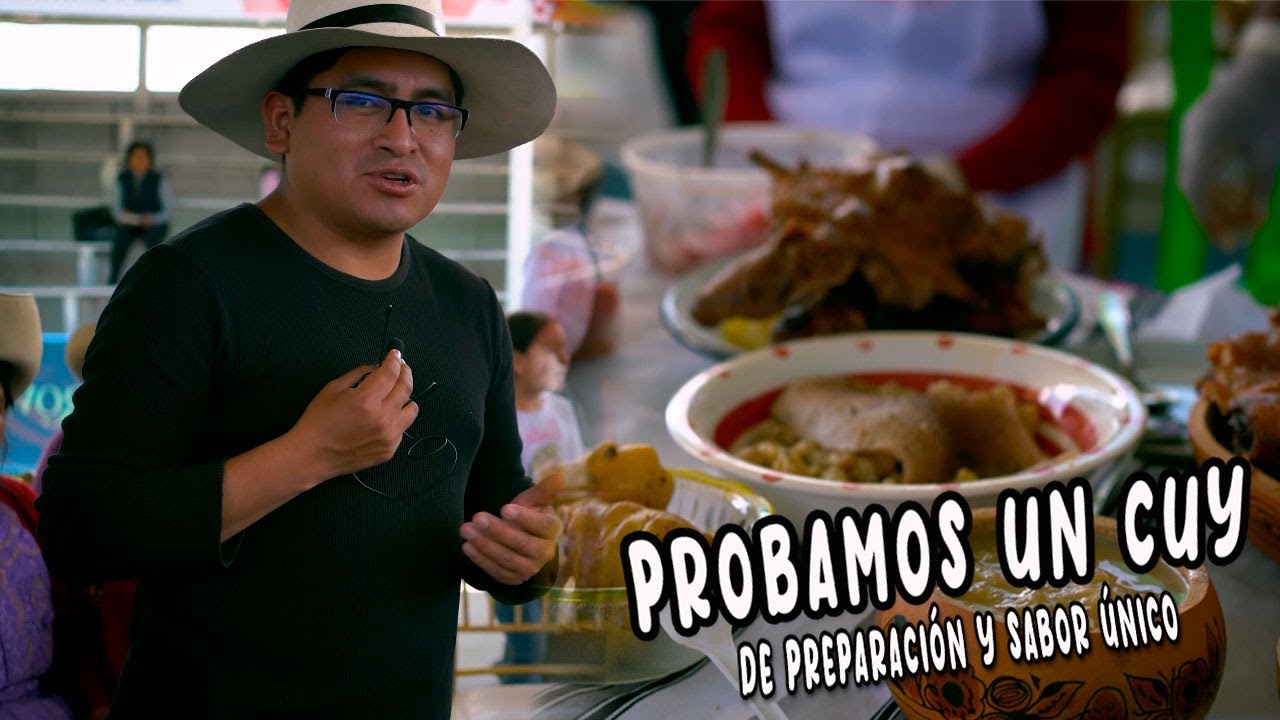 Probamos un cuy diferente a los demás - YouTube