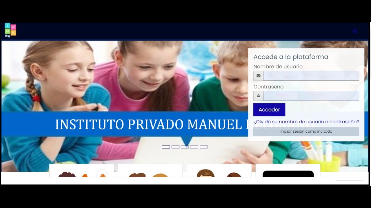 INGRESAR CAMPUS VIRTUAL I.P.M.B - YouTube