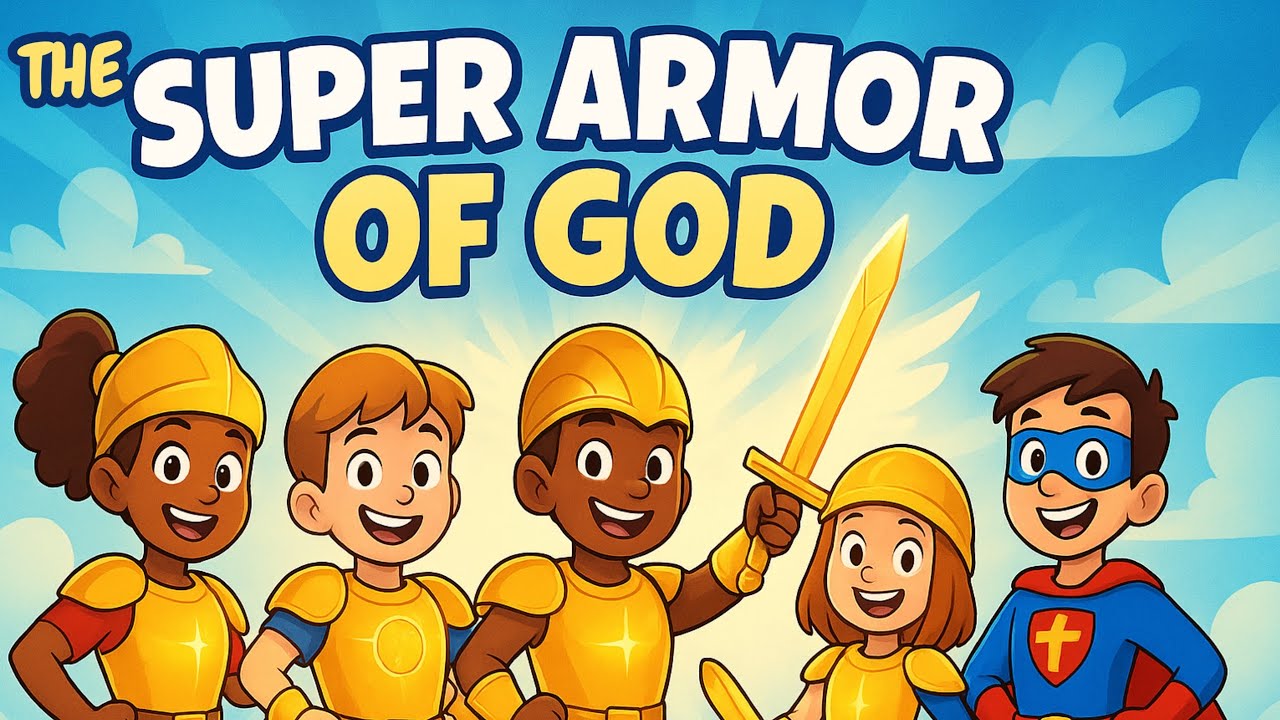The Super Armour of God Song for Kids | Ephesians 6 Bible Song ...