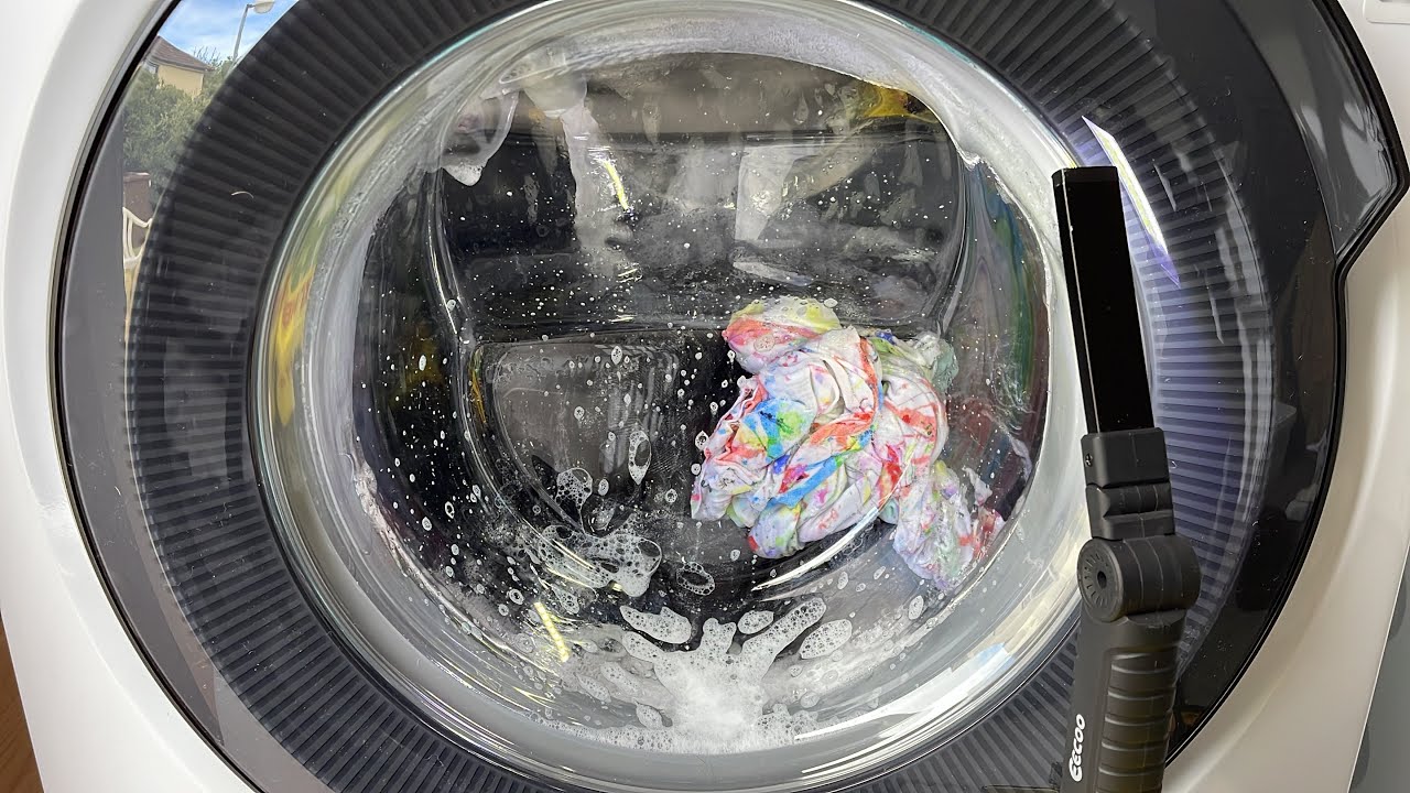 AEG 8000 Series Powerclean 59min 40 extra rinse - YouTube