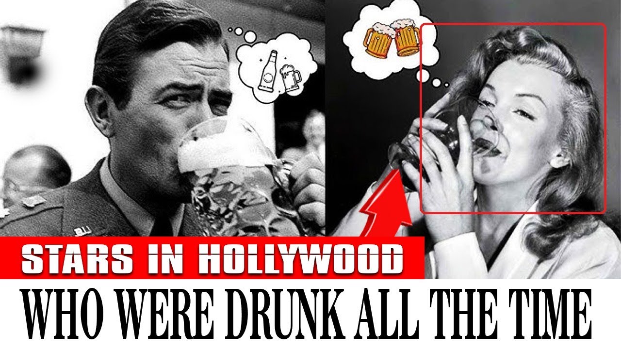 25 Stars In Hollywood Who Were Drunk All The Time - YouTube