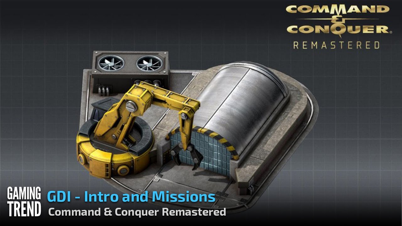 Command & Conquer Remastered - GDI Intro and Missions in 4K [Gaming ...