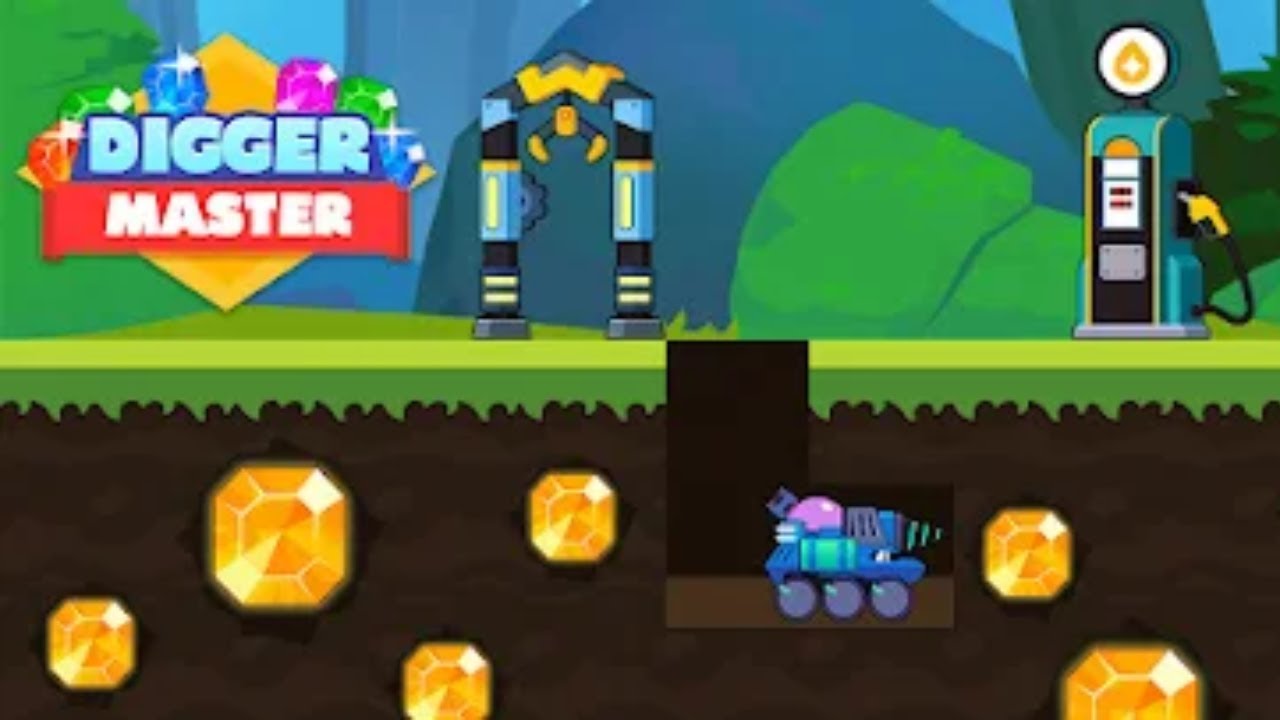 Digger Master Gameplay Video - YouTube