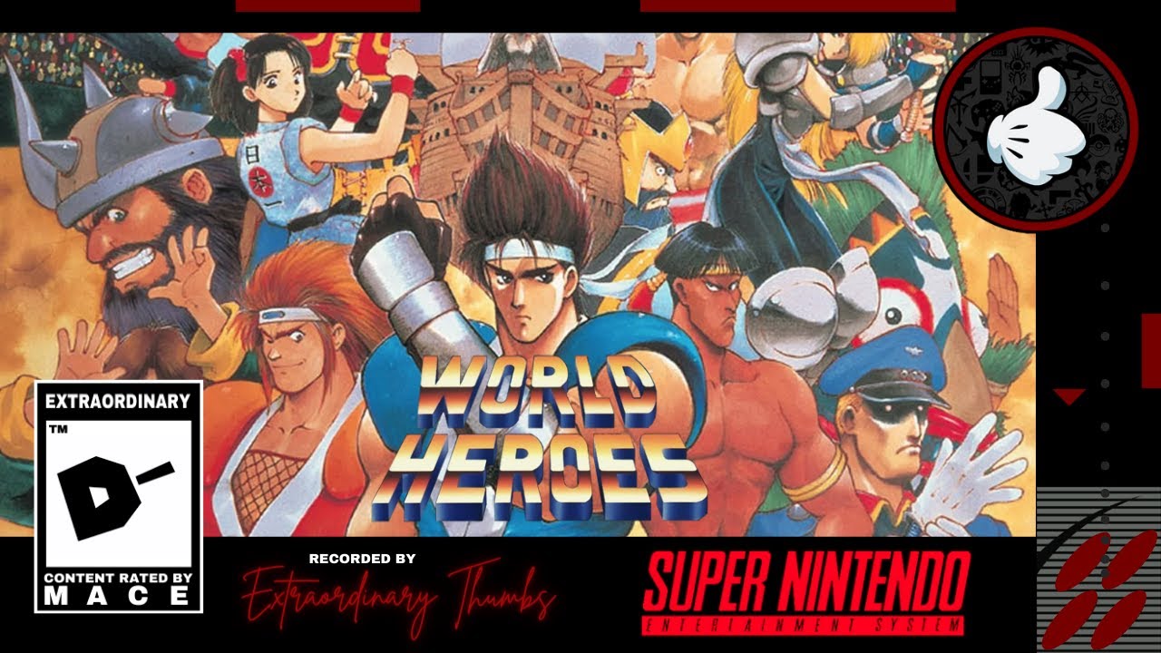 World Heroes - Complete Playthrough - YouTube