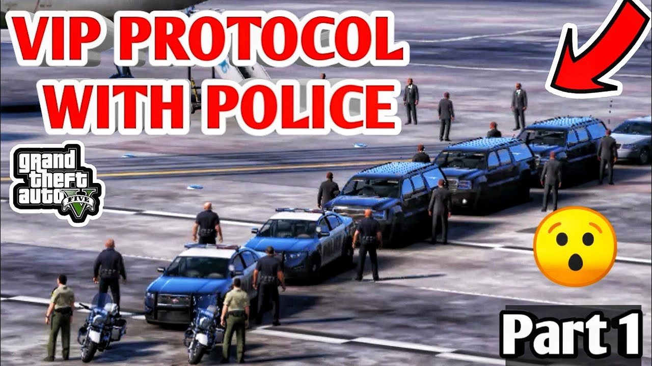 VIP PROTOCOL WITH HIGH END SECURITY GUARDS IN GTA 5 /REAL LIFE MOD ...