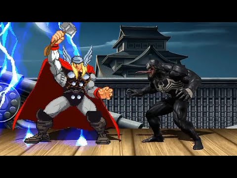 VENOM vs THOR - High Level Awesome Fight! - YouTube