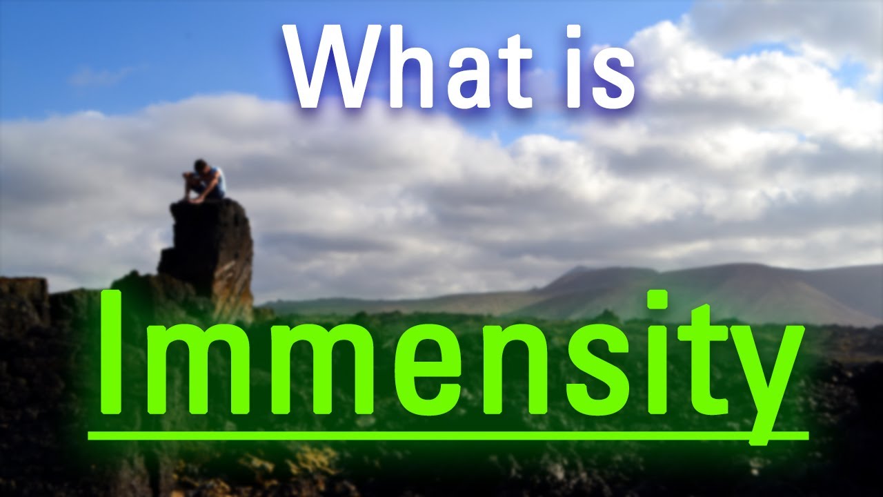 How to Say Immensity in English? | How Does Immensity Look? | What is ...