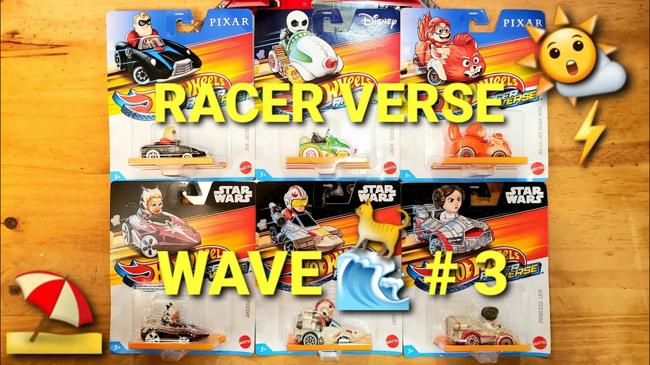 HOT WHEELS RACER VERSE WAVE # 3 🐈 - YouTube