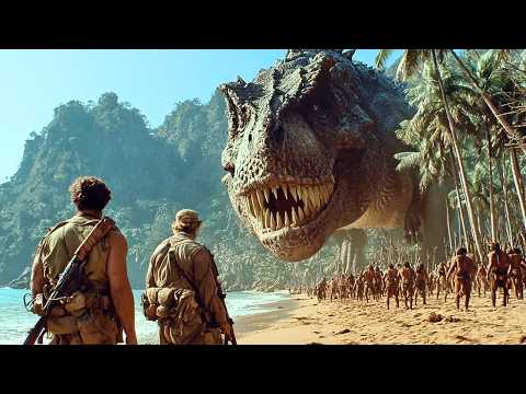 Soldiers Crash-Land in a Jungle Ruled by Dinosaurs | Best Action, Adventure Movie