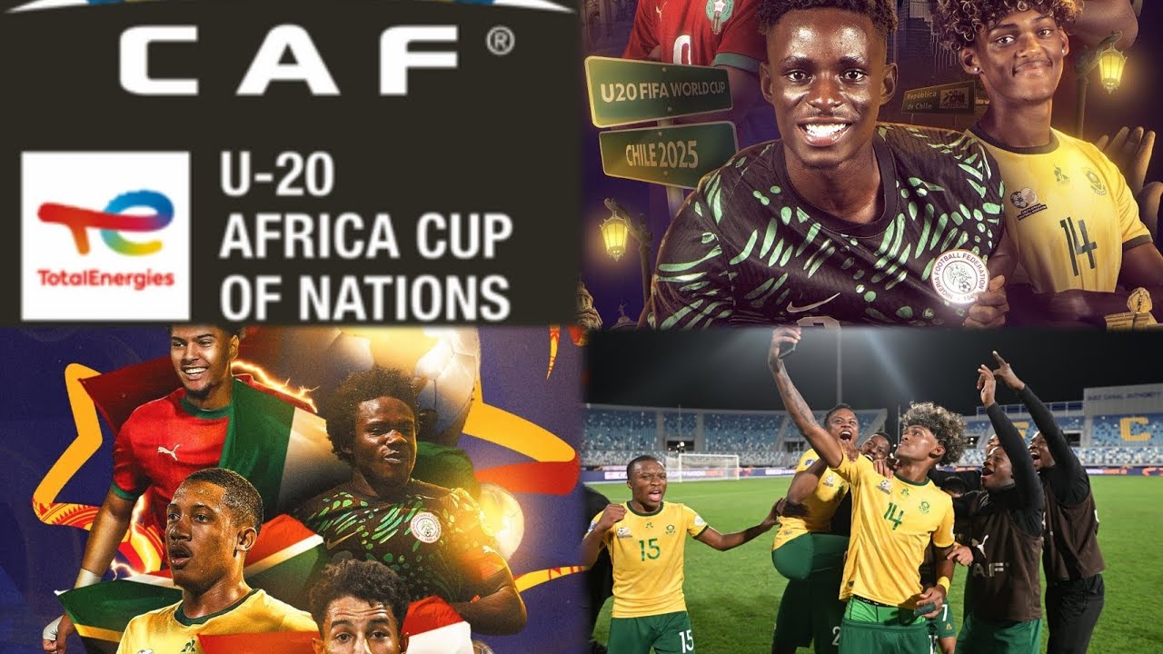 CAF U20 AFCON HIGHLIGHTS - Nigeria, South Africa, Morocco & Egypt in ...