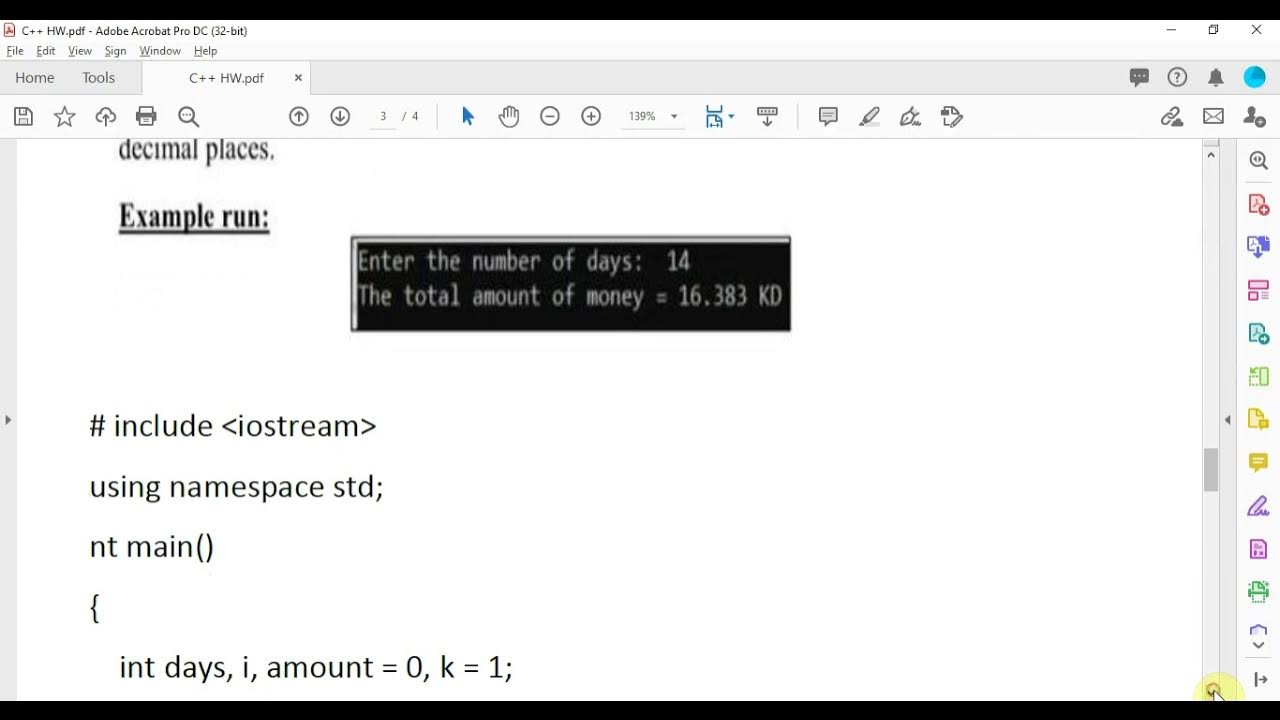 10 C++ Programming For Loop Q1 - YouTube