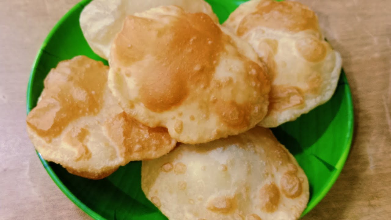 Maida poori/How can we make maida poori /crispy and tasty poori only ...