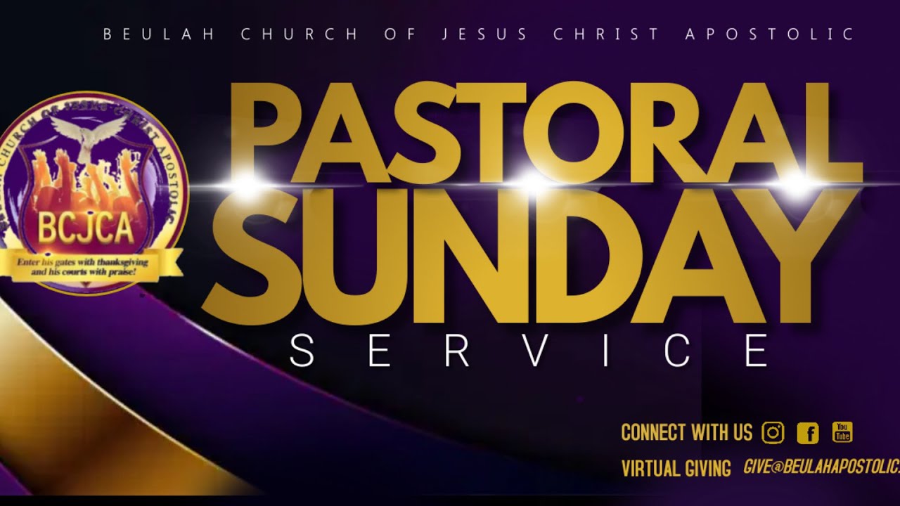 Pastoral Sunday - Mar 3, 2024 - Pastor Reg. Francis - YouTube