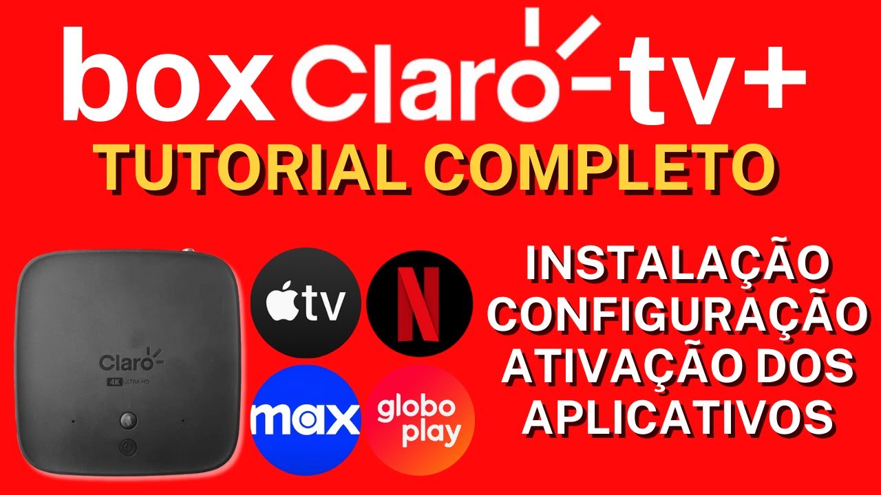 BOX CLARO TV+ - Veja Como Instalar sua TV por Assinatura da Claro - YouTube