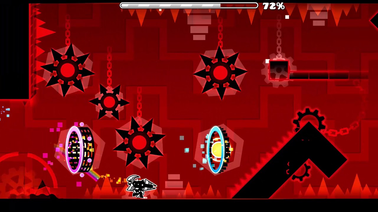 [Geometry Dash] Night Terrors by Hinds (Insane Demon) - YouTube