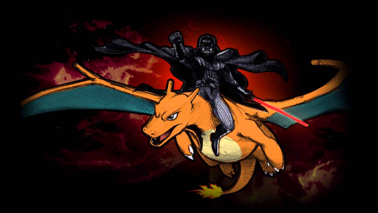 Darth Vader is riding a Charizard. Your argument is invalid. - YouTube