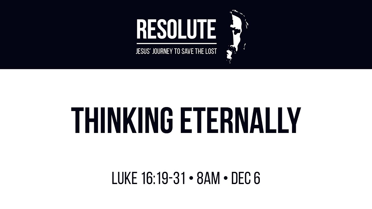 8AM || 'Resolute: Thinking Eternally' - Tim Brookman - YouTube