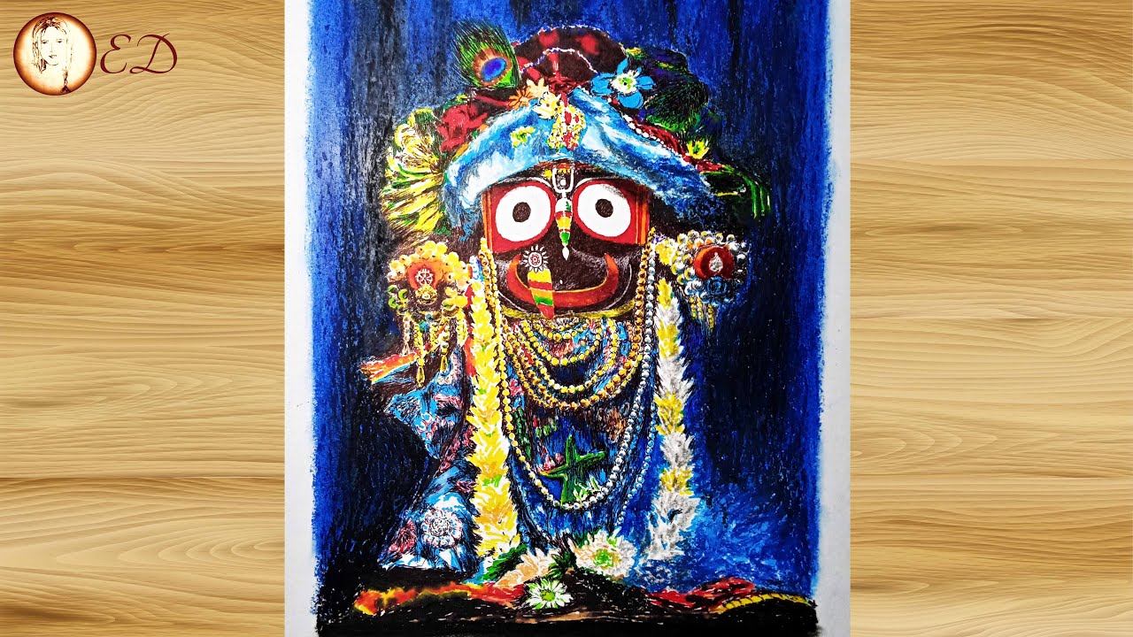 Jay Jagannath Drawing | Ratha Yatra 2021| How to draw Sri Jagannath ...