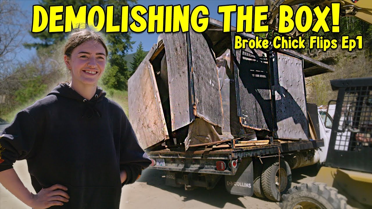 Trash into Cash... Broke Chick Flips Episode 1 - YouTube