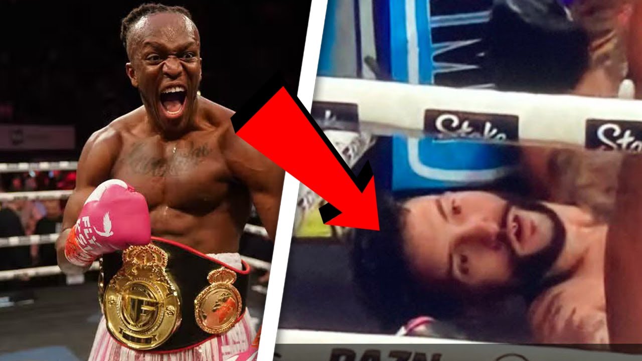 KSI Knocks Out Faze Temper In Round 1 (Full Knockout Clip) - YouTube