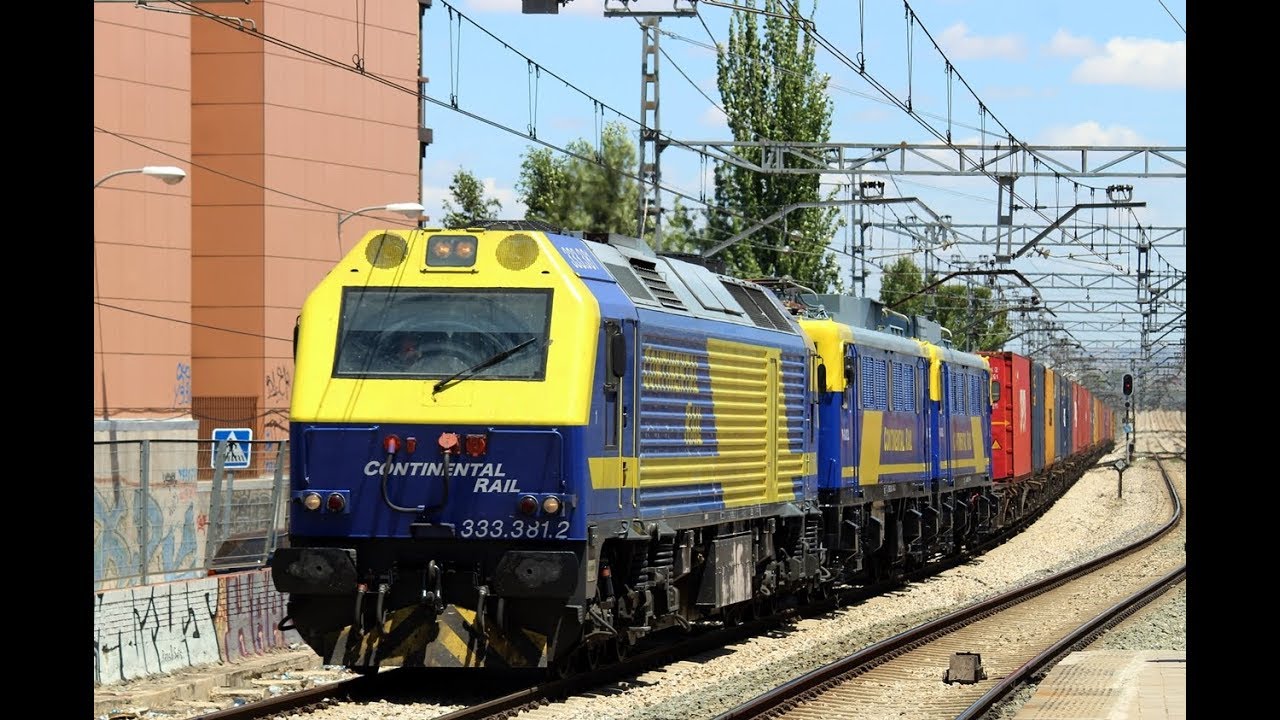 269 continental rail, Raxell Rail - YouTube