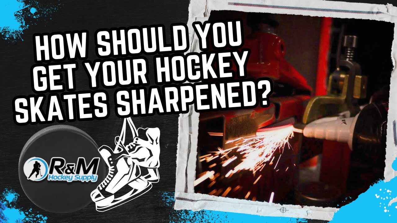Hockey Skate Sharpening Hollows: What You NEED To Know - YouTube