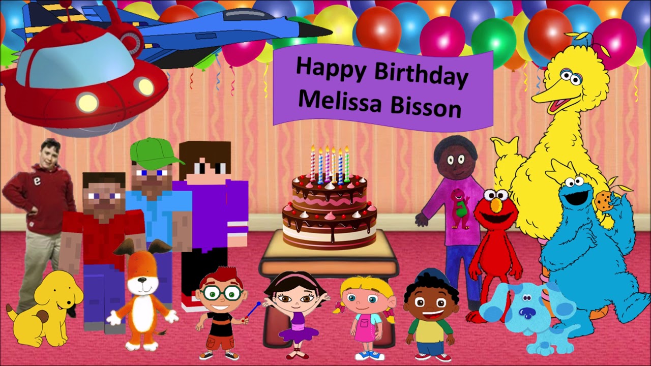 Melissa's Special Birthday Song - YouTube