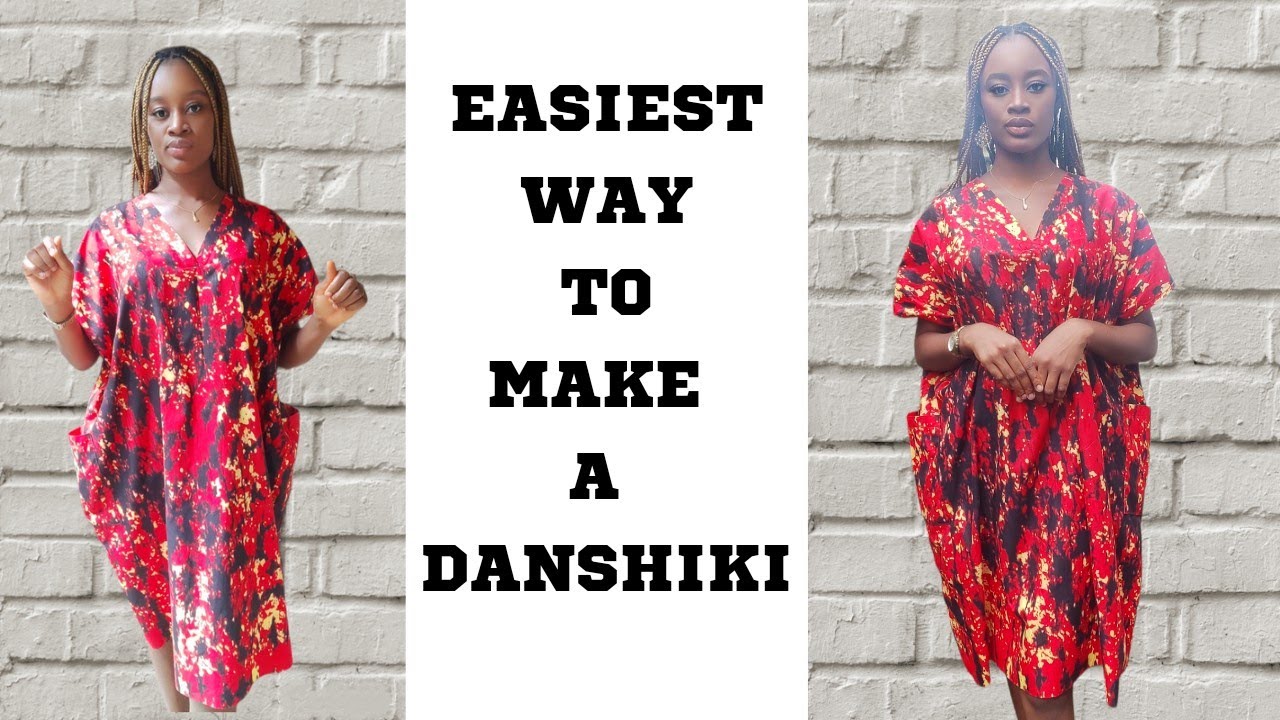How to Cut a Bubu/ Dashiki. - YouTube